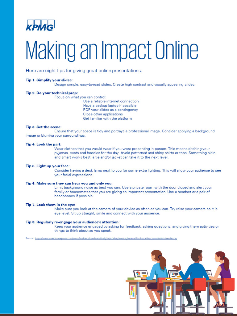 Tips for Effective Online Presentations | PDF