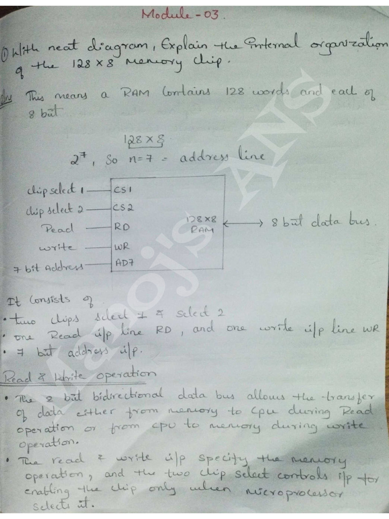 COA Module 3 Tie - Manoj | PDF