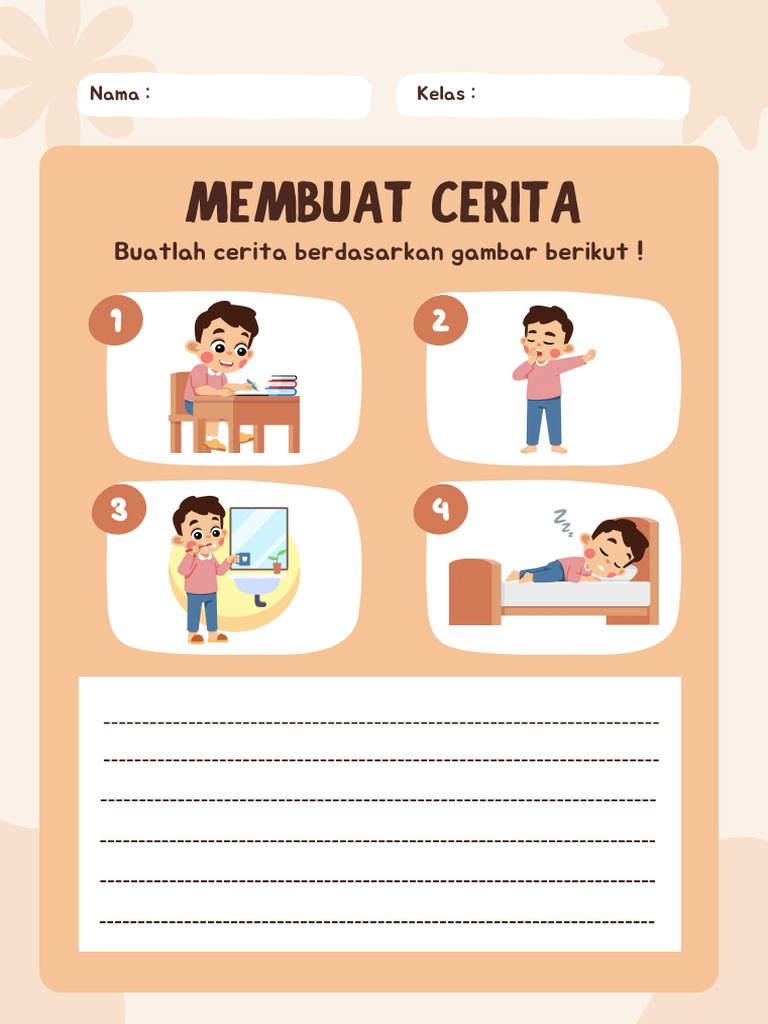 LKPD - Membuat Cerita | PDF