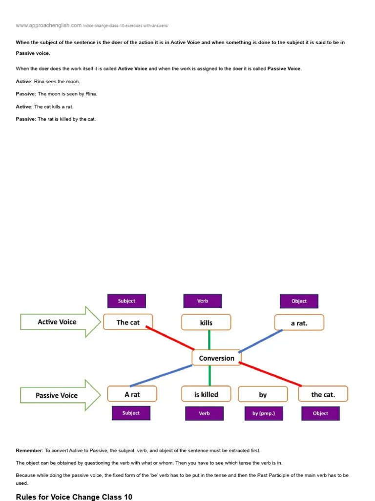 Voice Change | PDF | Verb | Semantic Units