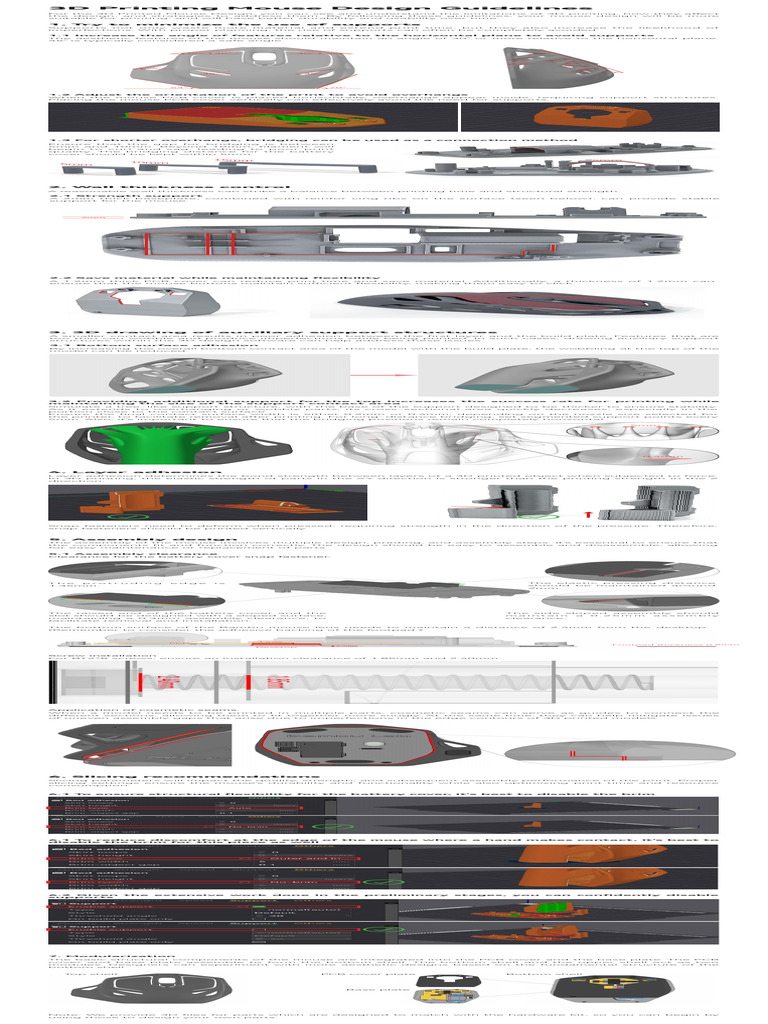 Wireless Mouse Components Kit-002 Design Guide | PDF | 3 D Printing ...