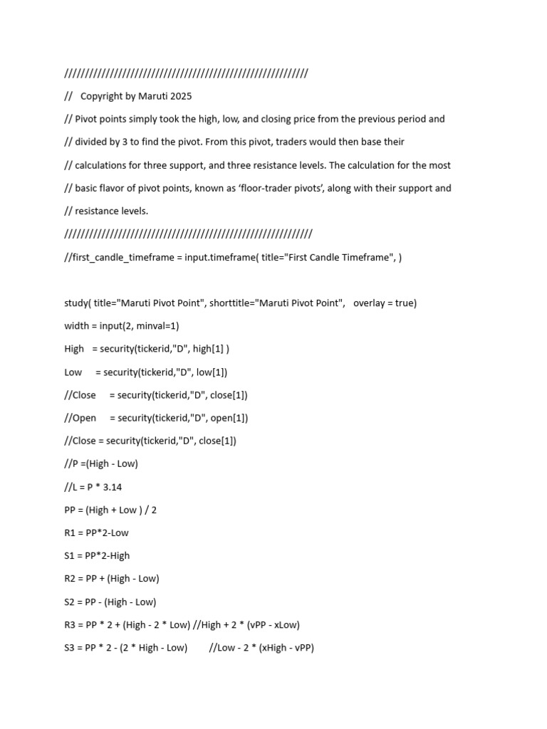 Simple Pivot 2 | PDF