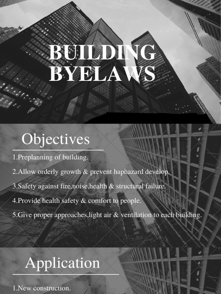 Building Byelaws | PDF | Building | Wall