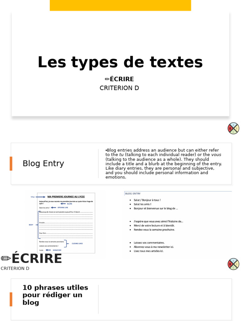 Les_types_de_textes | PDF