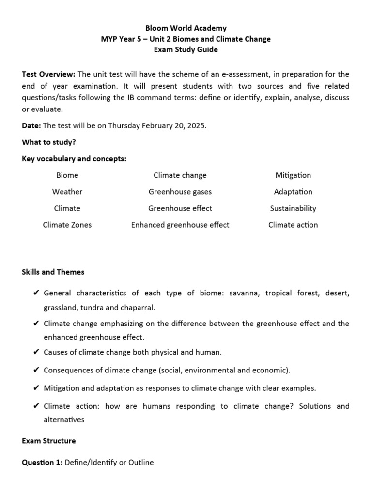 Grade_10_Unit_2_-_Study_Guide | PDF