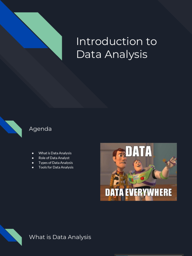 Data Analysis Introduction | PDF Data Analysis Introduction | PDF