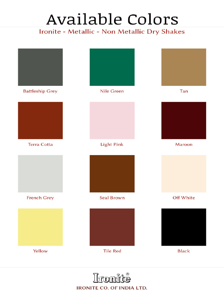 shadecard | PDF
