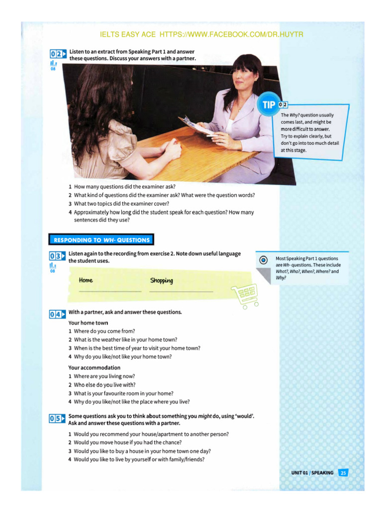 IELTS Speaking-Part1 | PDF