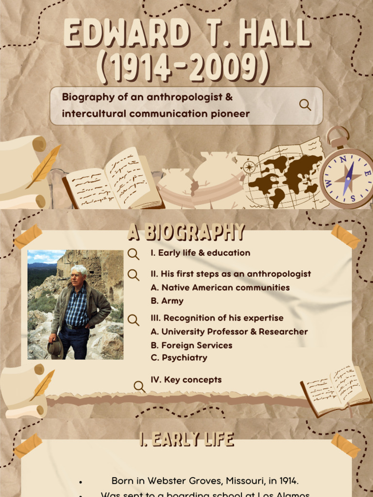 EDWARD HALL Diapo | PDF | Nonverbal Communication | Communication