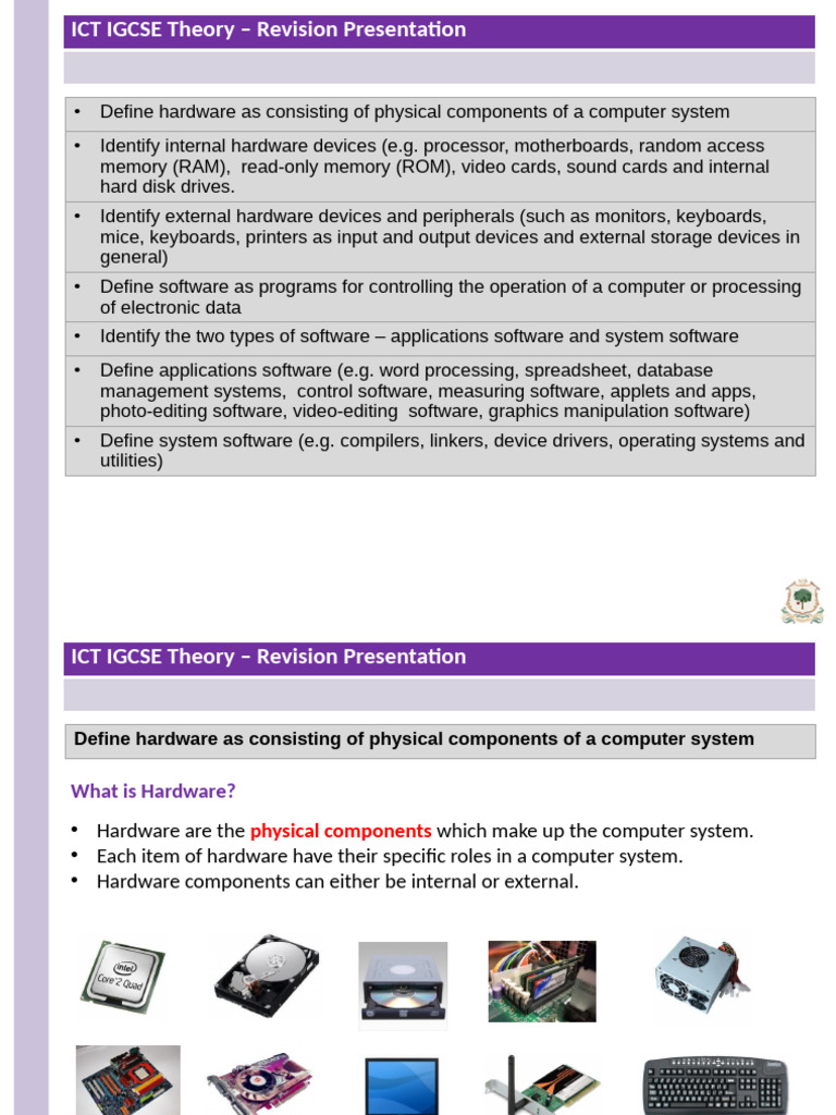 ICT PPT | PDF | Computer Data Storage | Graphical User Interfaces