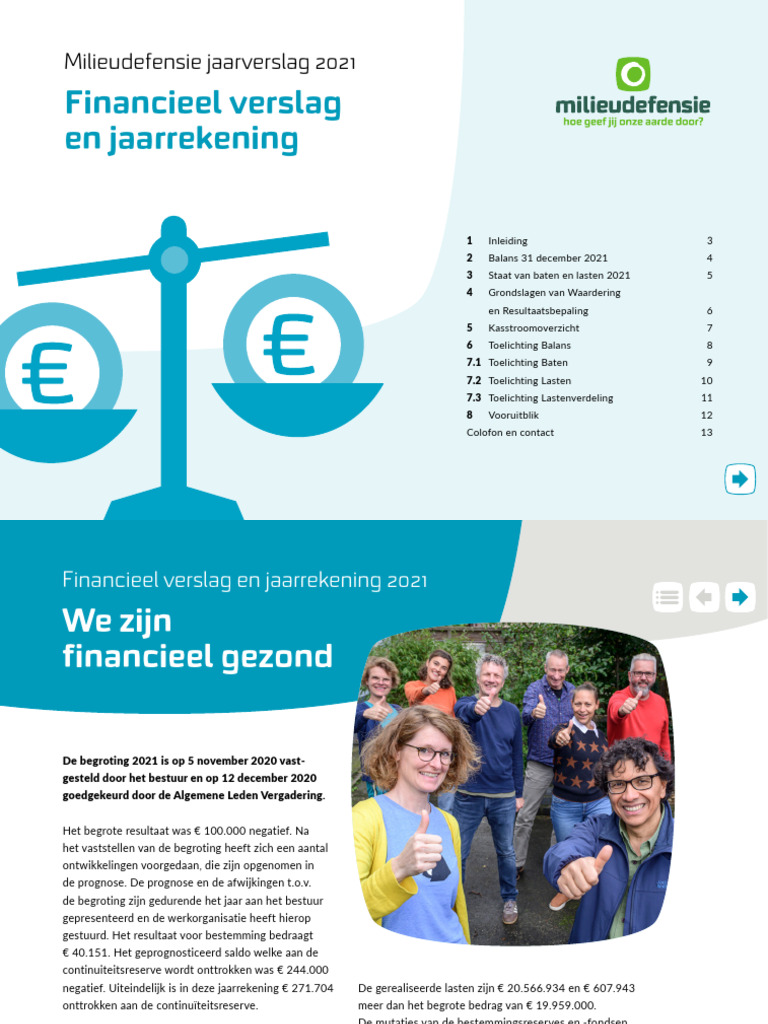 Het Financieel Jaarverslag 2021 | PDF