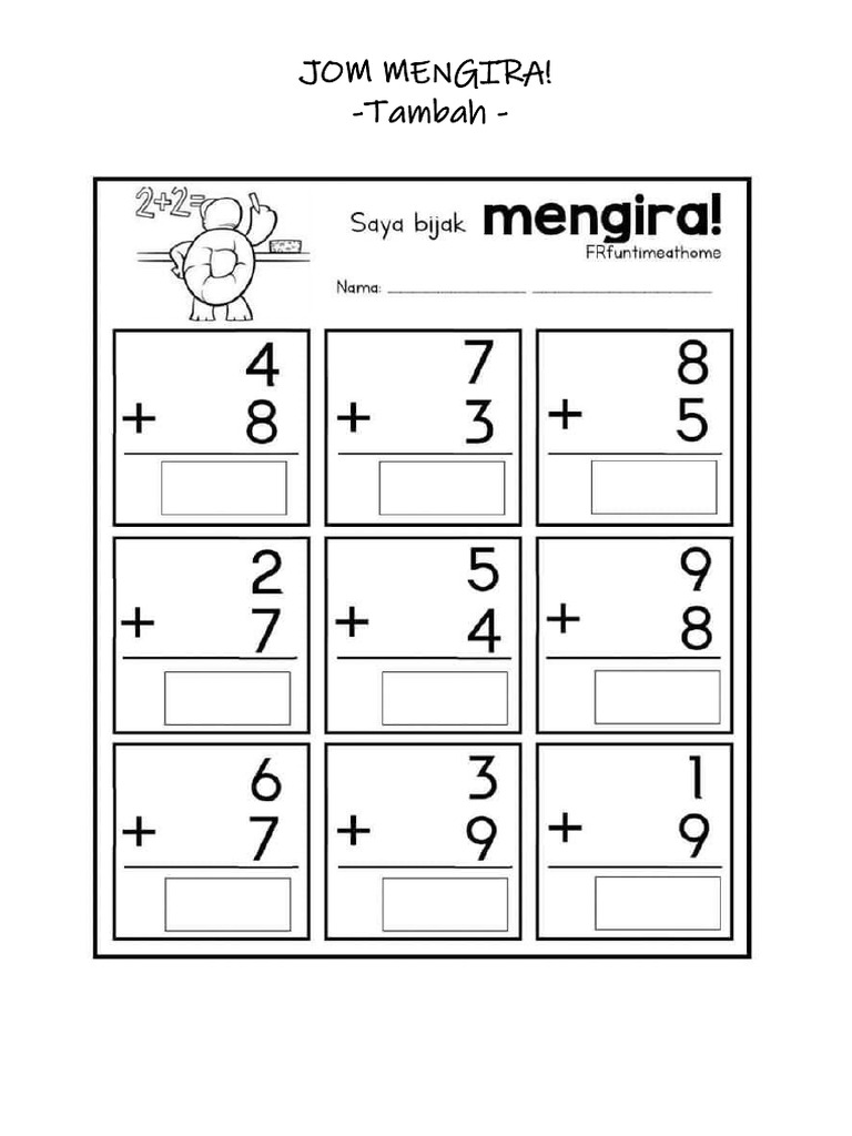 ASAS TAMBAH TOLAK | PDF