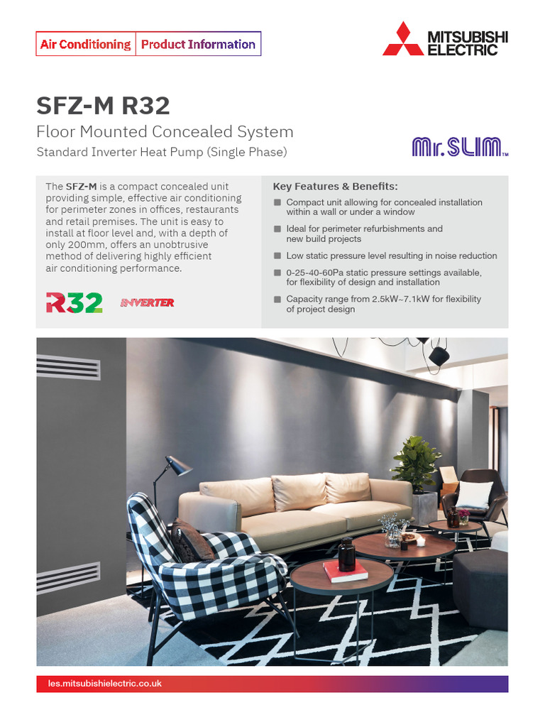 Compact AC for Commercial Spaces | PDF | Air Conditioning | Heat Pump