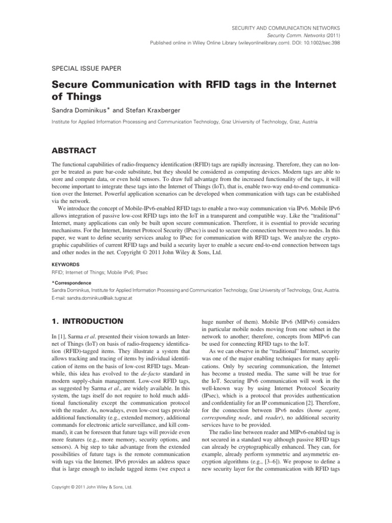 Article 8 | PDF | Internet Protocols | I Pv6