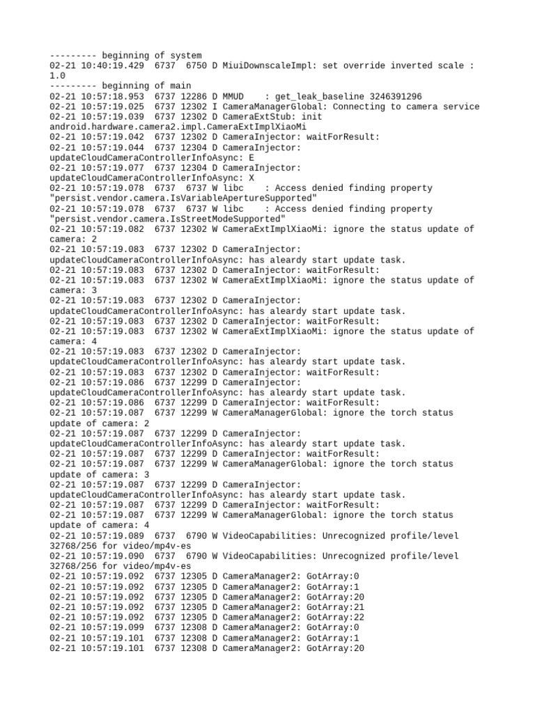 Logcat 1740110238889 | PDF | Computer Engineering | Software