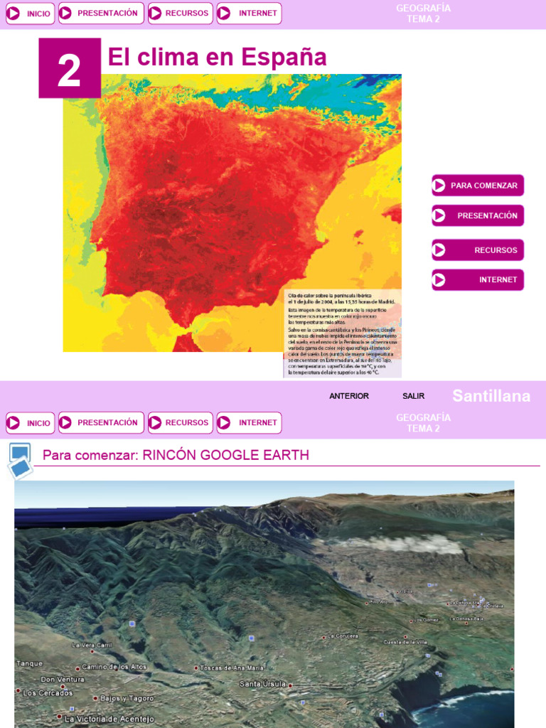 Tema 2 El Clima | PDF | Clima | Vapor de agua