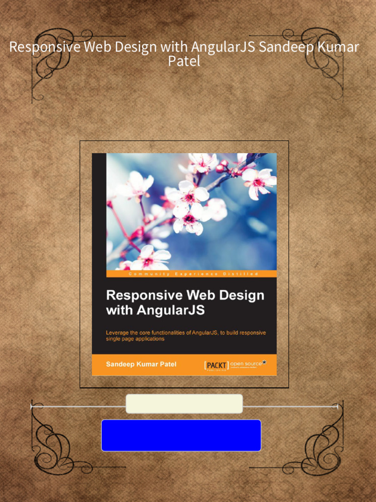Pdf Responsive Web Design With Angularjs Sandeep Kumar Patel Download Pdf Angular Js