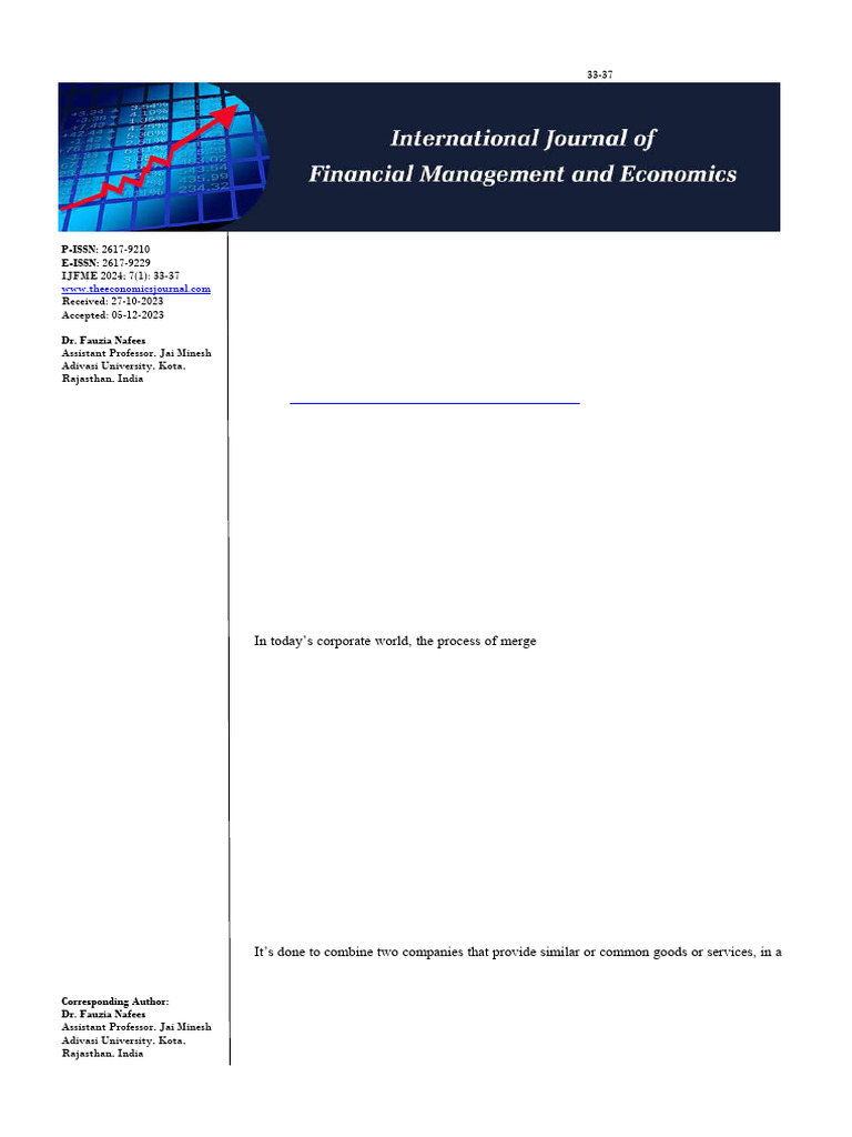 Vodafone-Idea Merger Impact Analysis | PDF | Mergers And Acquisitions | Taxes