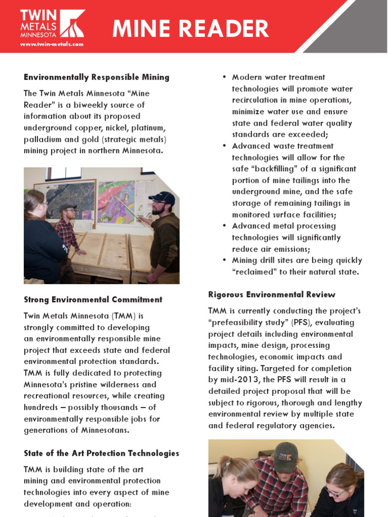 Feb. 23 Mine Reader | PDF | Minnesota | Mining