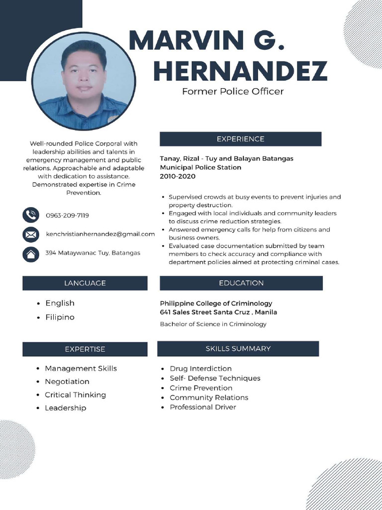 Marvin Resume File | PDF