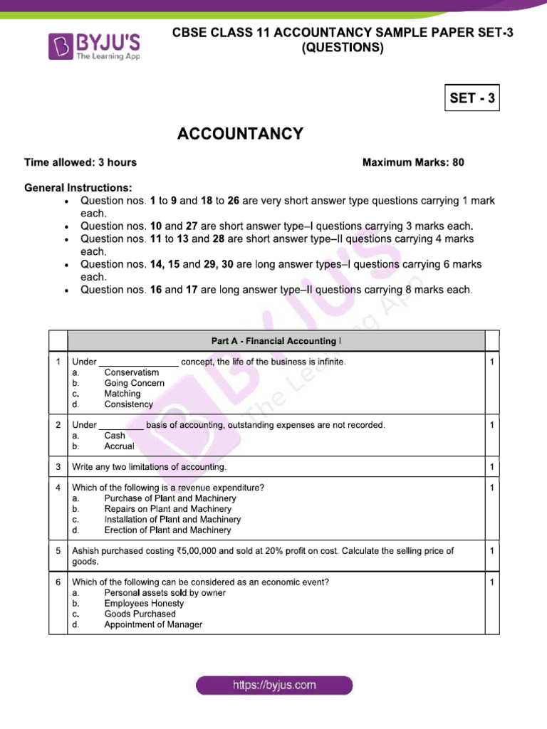 Accs Sample 3 80m | PDF