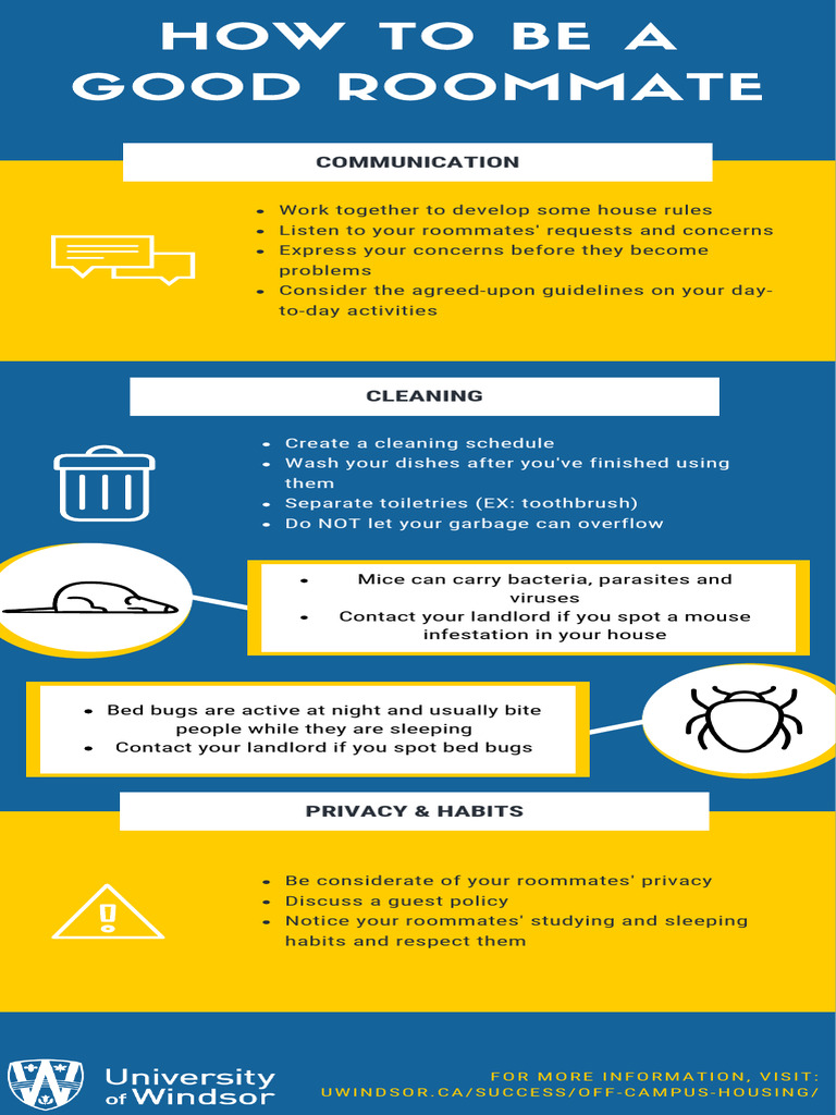 How - To - Be - A - Good - Roommate - Life Skills | PDF