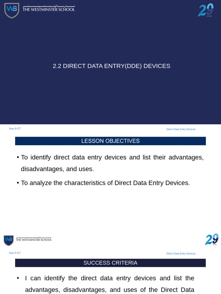2.2 Direct Data Entry Devices | PDF | Barcode | Qr Code