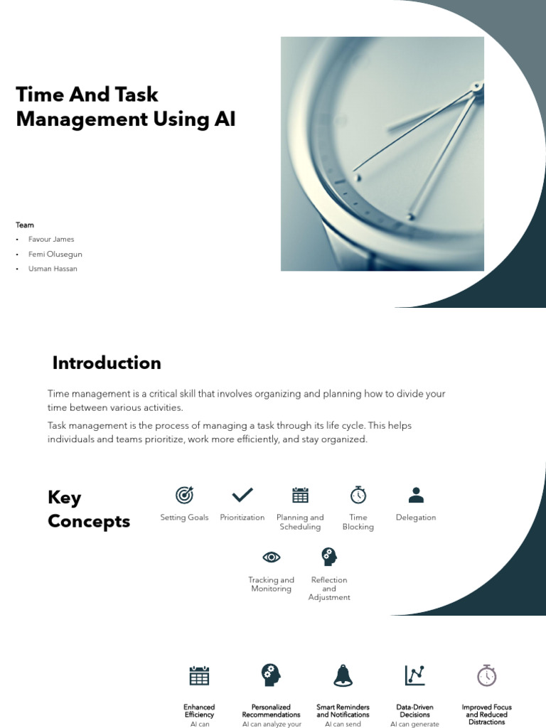 Time and Task Management Using Ai75098778067333b7e065ce | PDF | Time ...