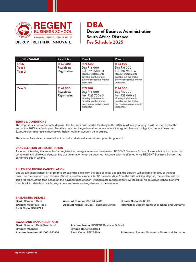 2025-DBA-Fee-Schedule | PDF | Banks | Payments