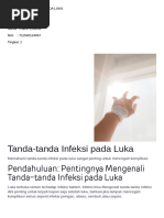 Apa Saja 5 Tanda-Tanda Dan Gejala Infeksi Pada Luka.. | PDF