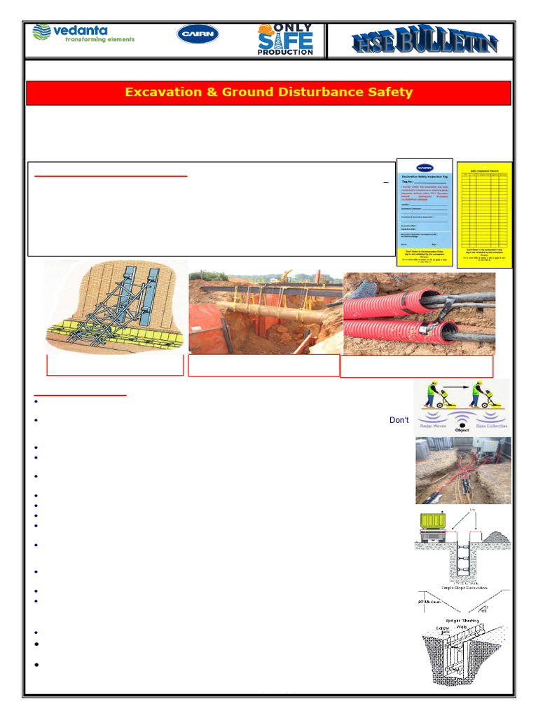 040Q - Excavation & Ground Disturbance Safety | PDF | Trench ...