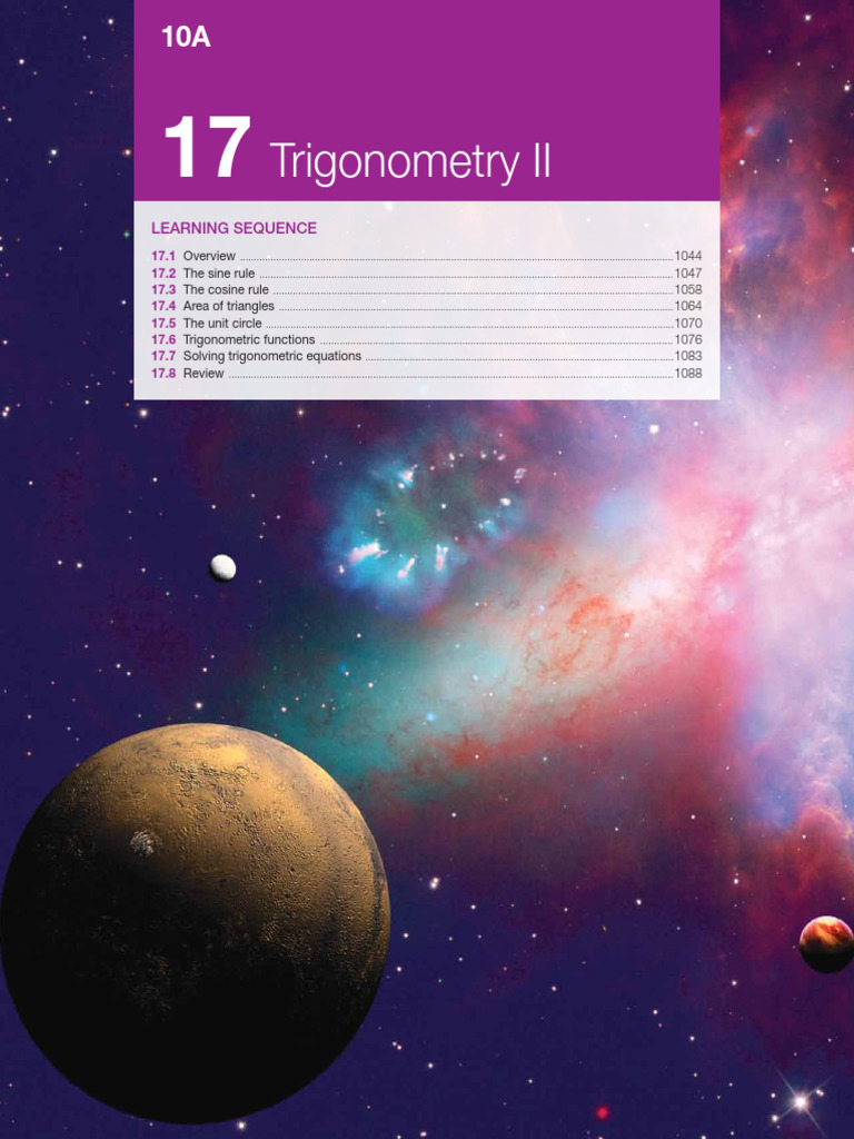 C 17 Trigonometry I I | PDF | Trigonometry | Trigonometric Functions