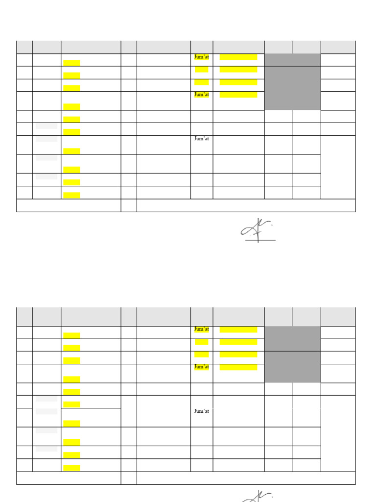 Jadwal 122 Rev 100225 | PDF