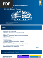 CFA Ethics & Conduct Standards Guide | PDF