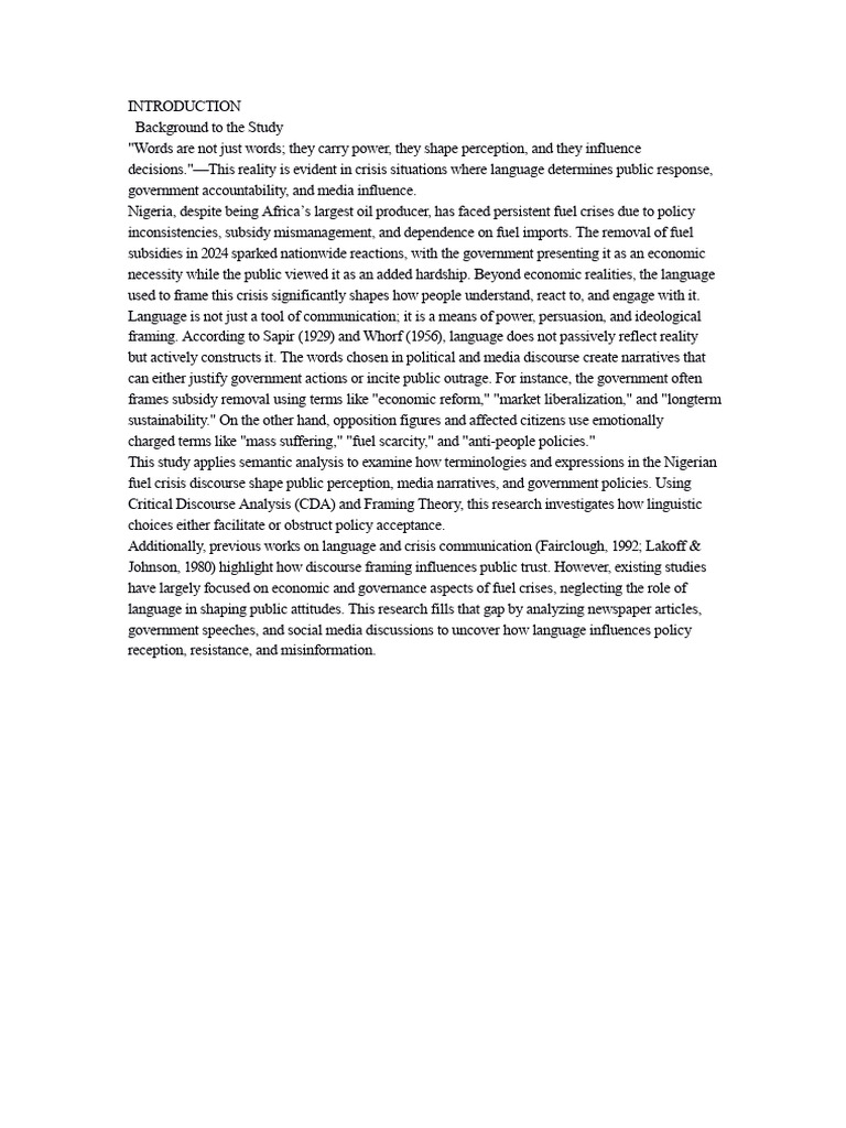 My Revised Intro | PDF