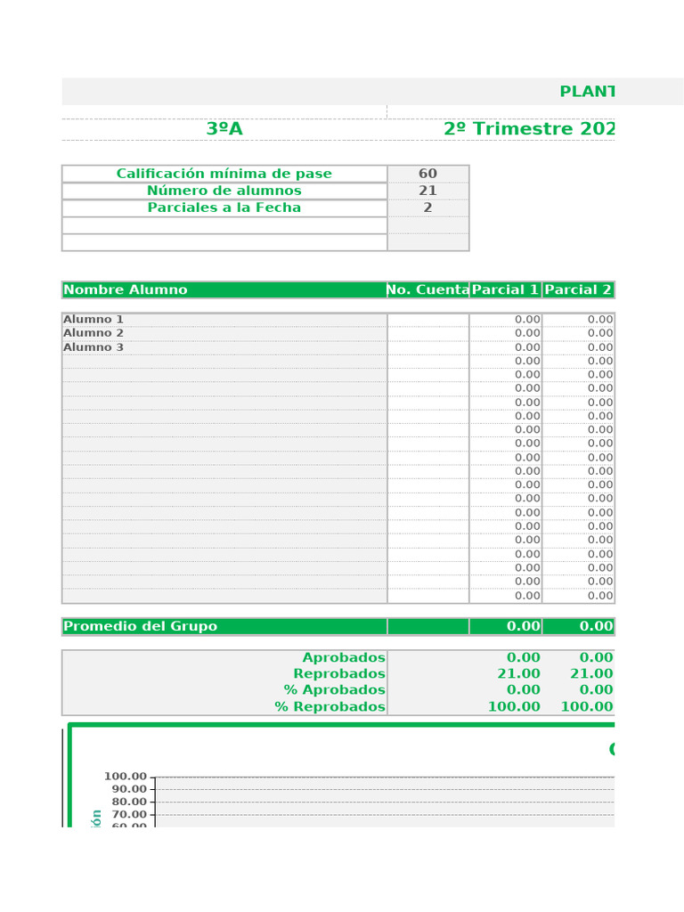 Plantilla Excel Notas Alumnos | PDF