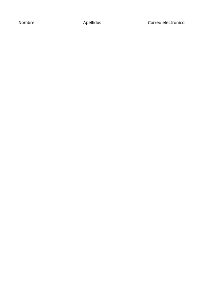 Ficha Del Cliente Excel AC | PDF