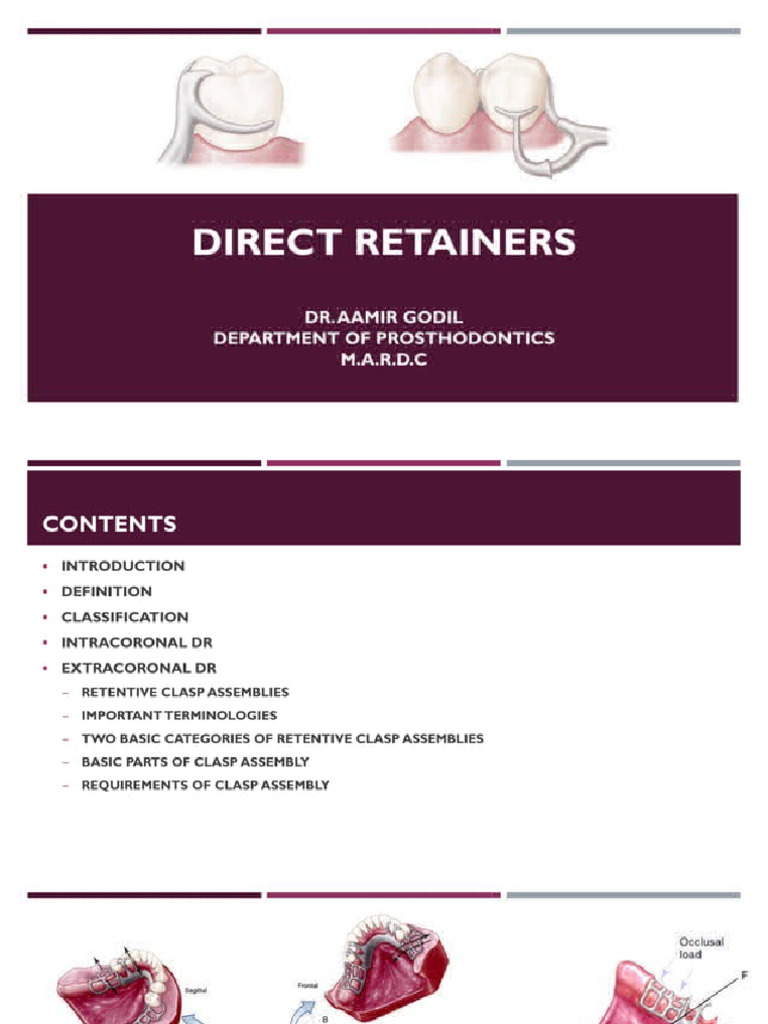 Introduction To Direct Retainers in CPD 250969910 | PDF