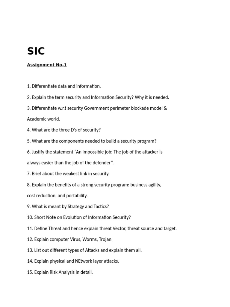 Assignment No1 | PDF