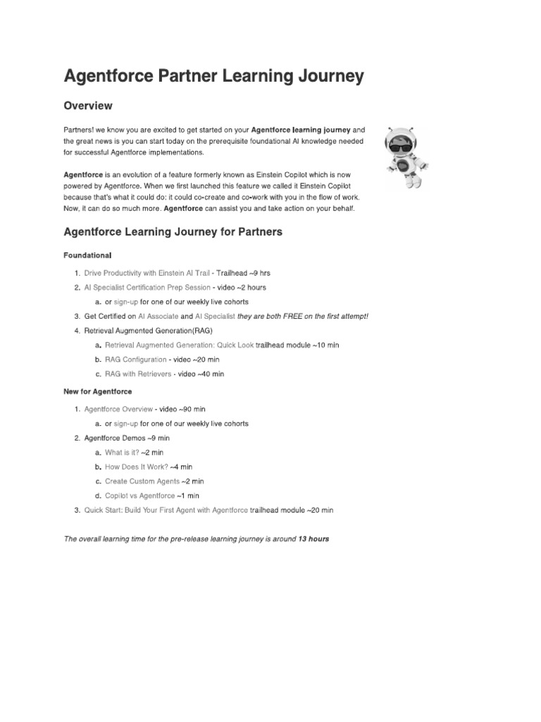 Agentforce Partner Learning | PDF