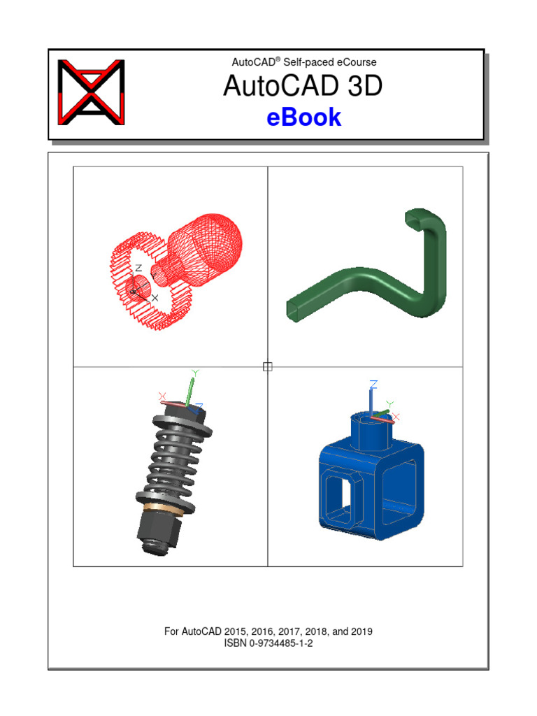 Autocad 3d PDF | PDF | Menu (Computing) | Software