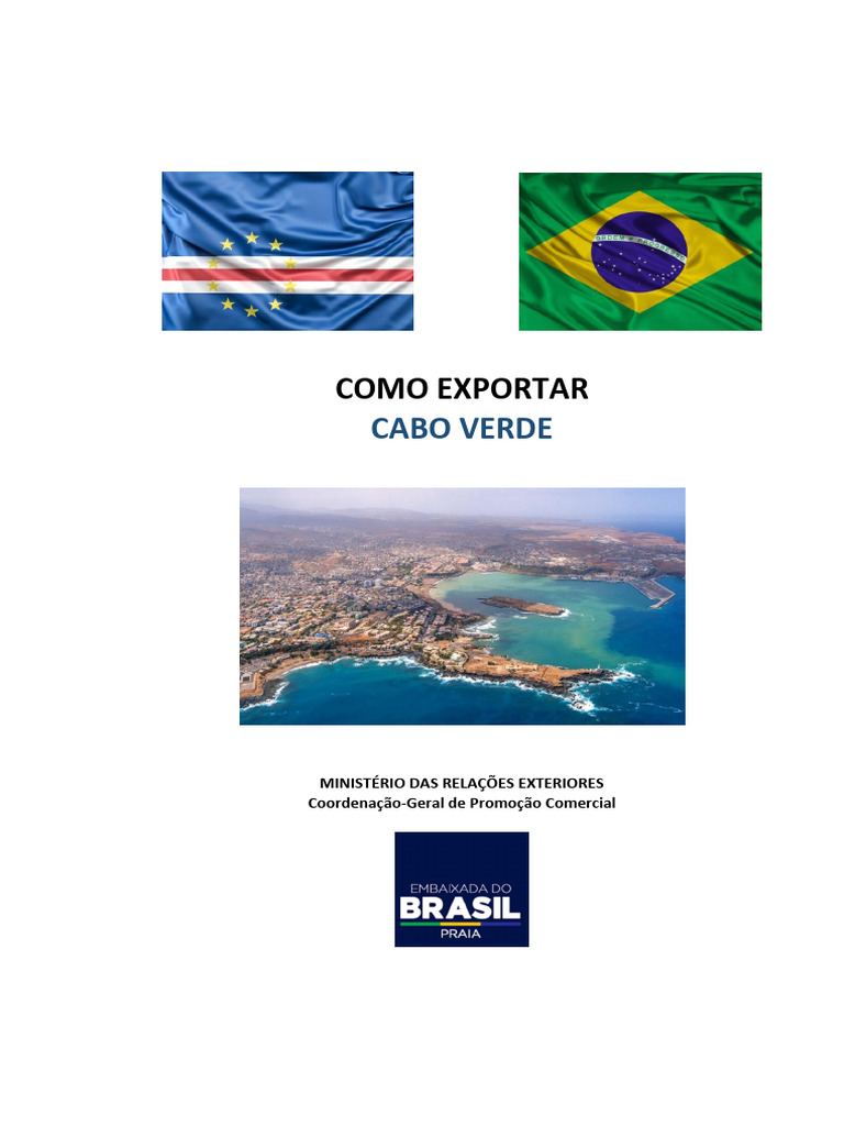 Exportação em Cabo Verde: Guia Completo | PDF | Brasil | Portugal