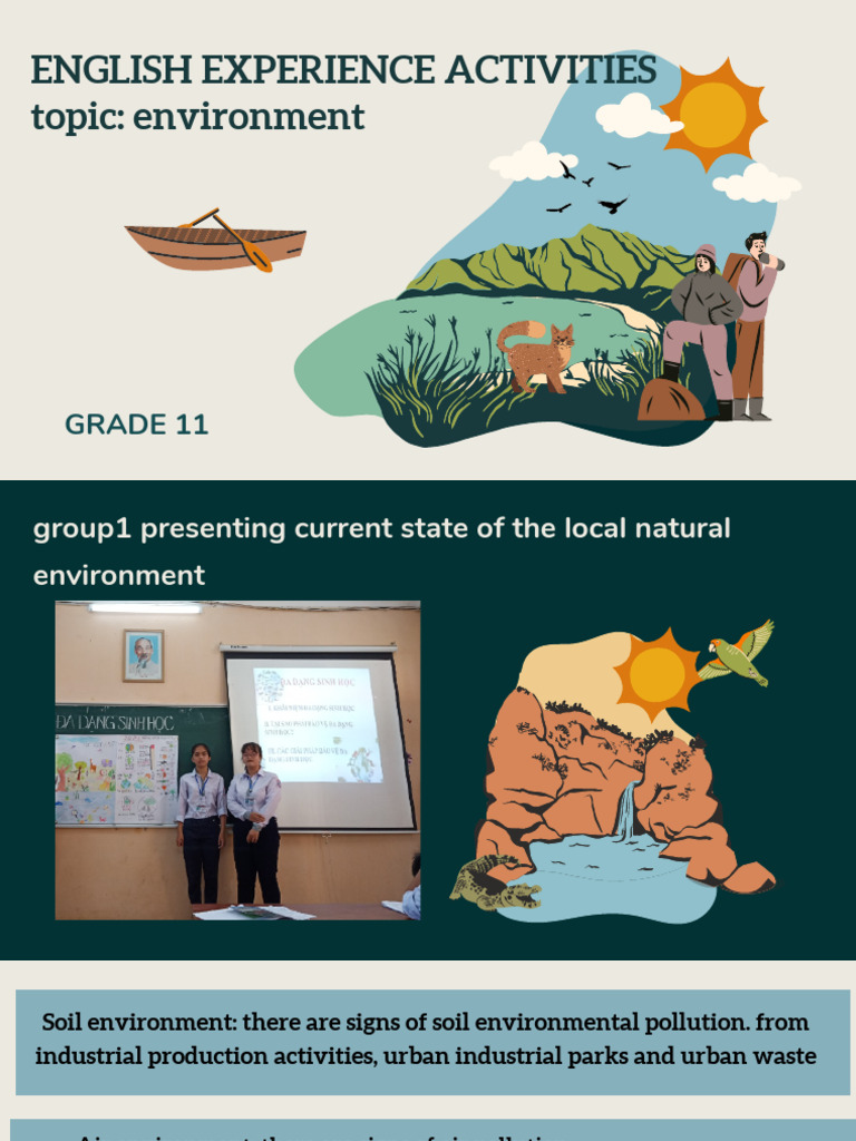 topic envi (3) | PDF | Human Impact On The Environment | Agriculture