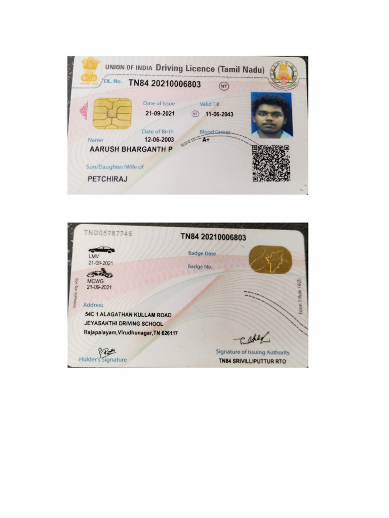 Driver License 1 | PDF