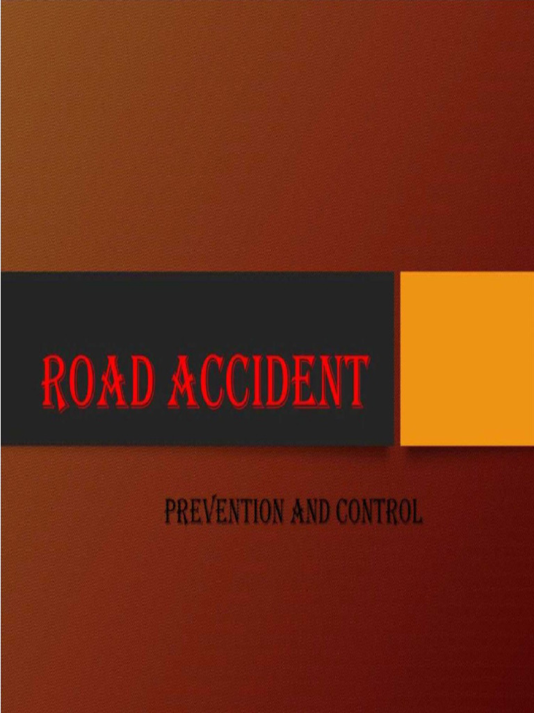 Road Traffic Accidents | PDF