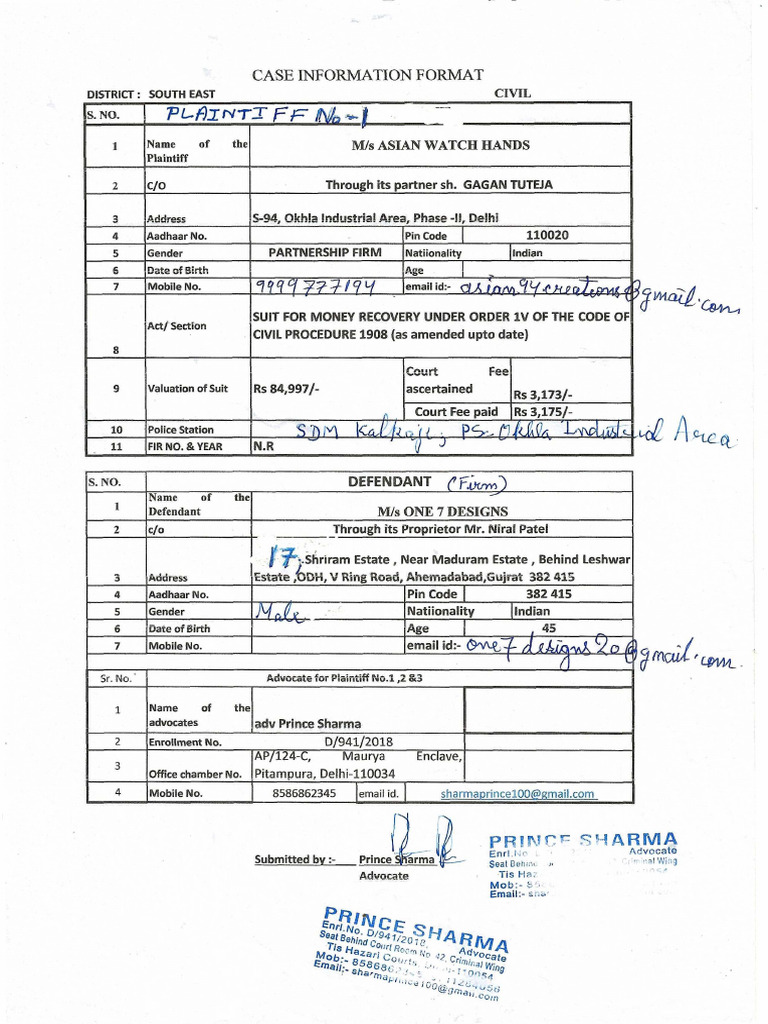 Recovery Suit - Asian Watch Hands Ocr BOOKMARKED | PDF | Lawsuit
