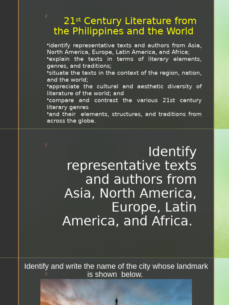 World Literature - Q2 | PDF | Europe | Asia