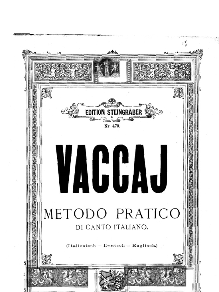 Vaccaj-metodo practico | PDF