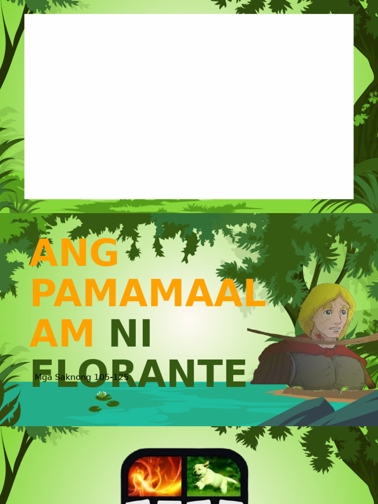 Ang Pamamaalam Ni Florante | PDF