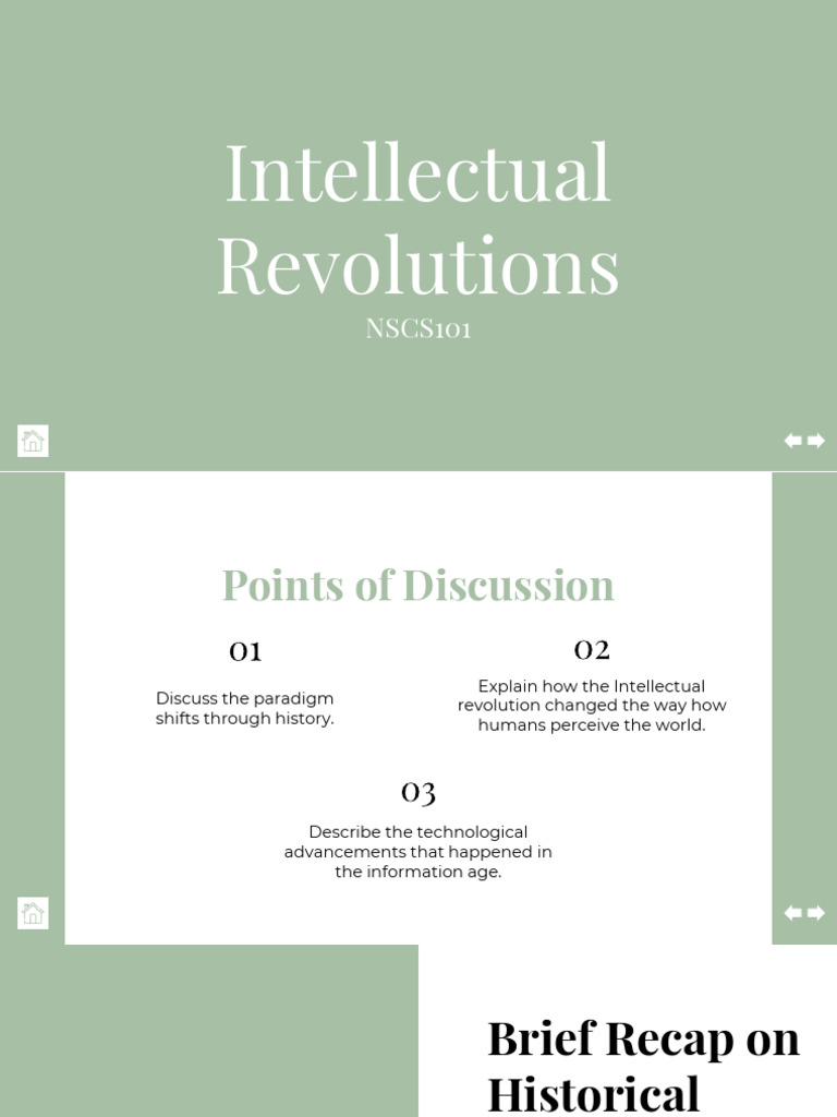 3 Intellectual Revolutions | PDF | Heliocentrism | Science